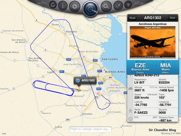 Flightradar para seguir los vuelos en tiempo real - Sir Chandler