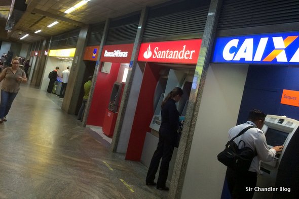 Sacar dinero en ATM de Brasil: OK! - Sir Chandler