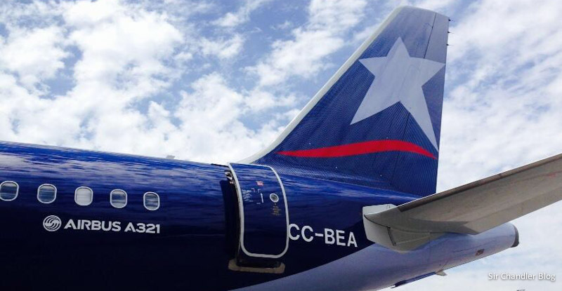 Así es el primer Airbus 321 de la flota de LAN - Sir Chandler