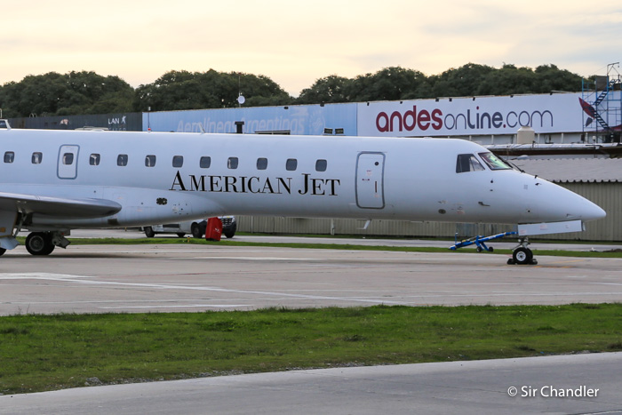 American Jet va por su segundo Embraer 145 - Sir Chandler
