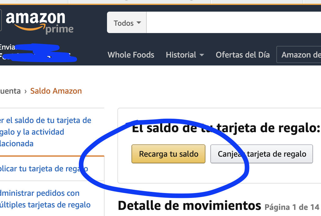 Meter dólares en la cuenta de Amazon pagando en pesos - Sir Chandler