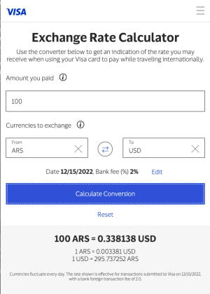 Reportan que VISA ya toma un valor del dólar cercano al MEP con las ...
