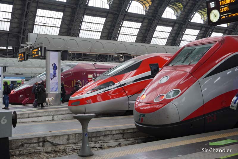 Viaje en el tren Ítalo entre Milán y Florencia - Sir Chandler