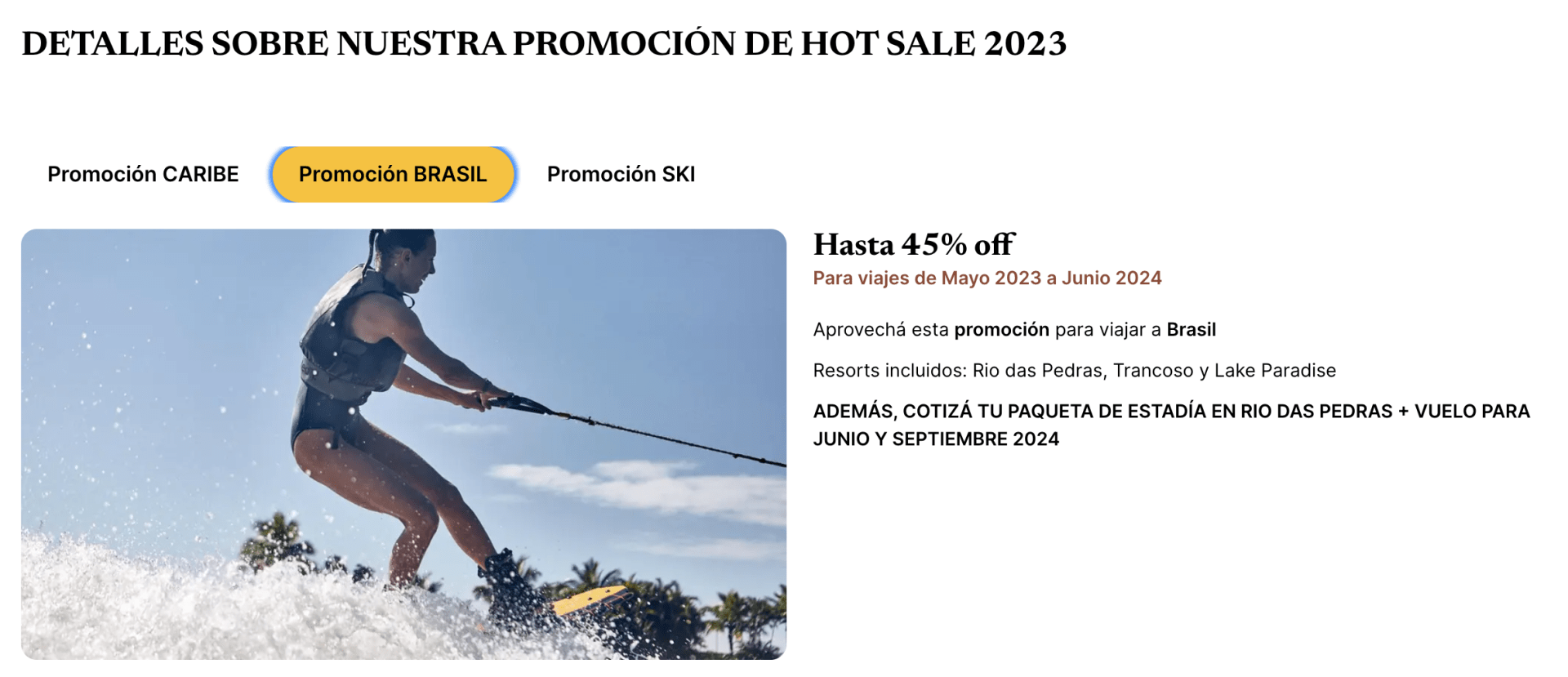 HOT SALE: Club Med (y un nuevo complejo en Brasil confirmado) - Sir Chandler