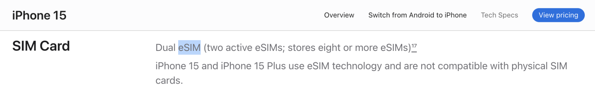 Iphone 15 y 15 pro ¿Qué pasa con las SIM o ESIM según el país de compra ...