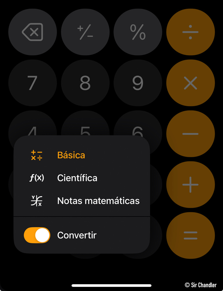 La calculadora del iphone sumó una ayuda para viajeros - Sir Chandler