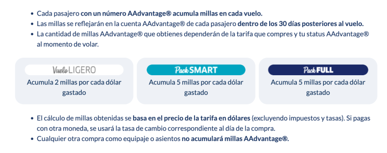 Jetsmart comienza a sumar millas de American Airlines (Aadvantage) - Sir Chandler